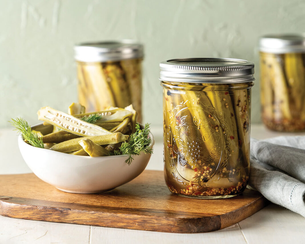 Pickled Okra - Louisiana Cookin'